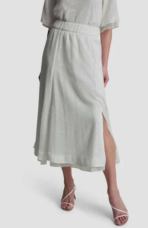 Dkny Windowpane A-line Skirt