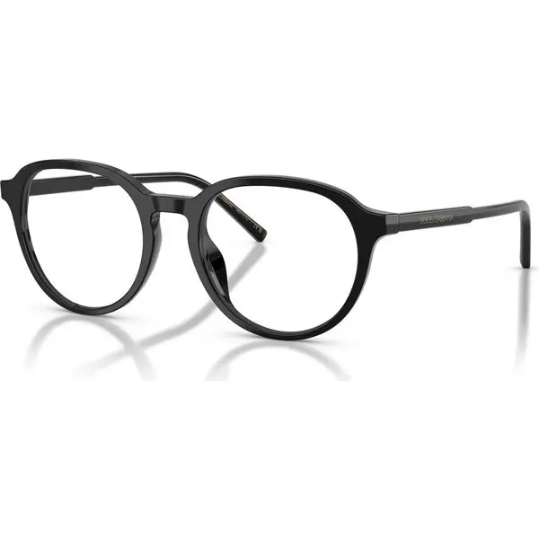 Dolce & Gabbana 52mm Phantos Optical Glasses - Black
