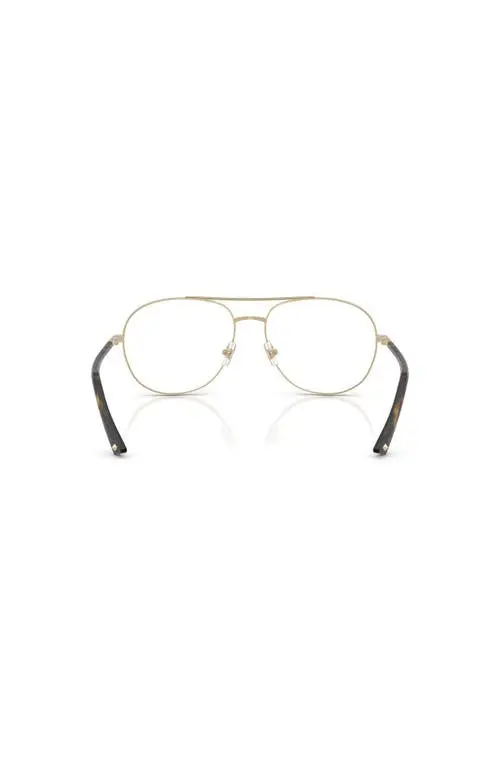 JIMMY CHOO 56mm Pilot Optical Glasses - Gold