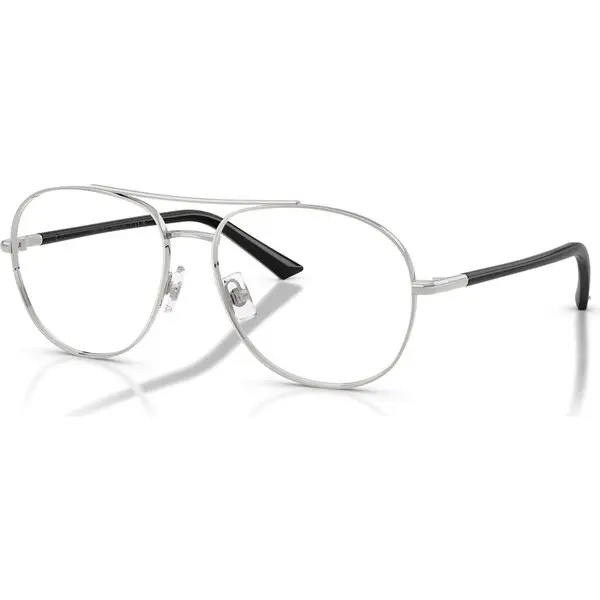 JIMMY CHOO 56mm Pilot Optical Glasses - Silver