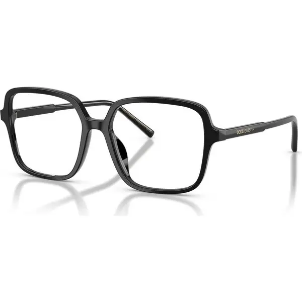 Dolce & Gabbana 55mm Square Optical Glasses - Black