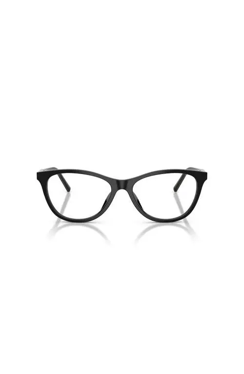 Dolce & Gabbana 53mm Cat Eye Optical Glasses - Black