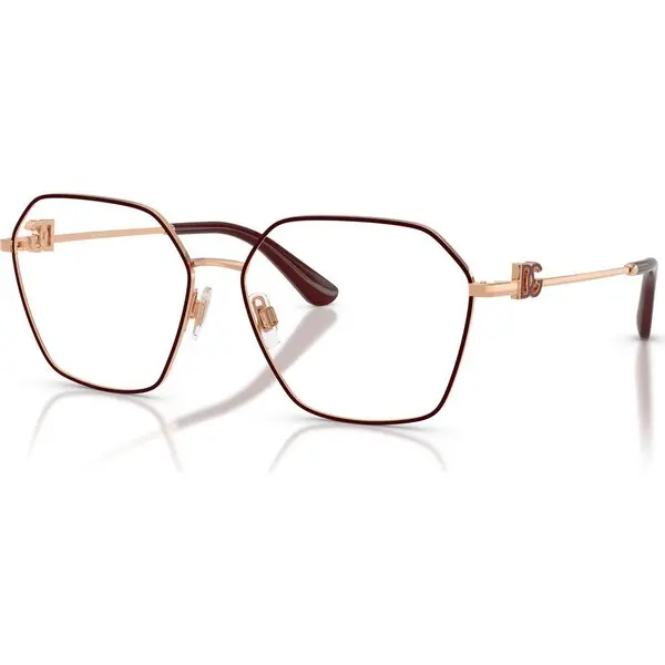 Dolce & Gabbana 58mm Phantos Optical Glasses - Copper