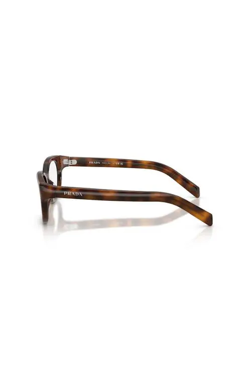 Prada 52mm Phantos Optical Glasses - Tortoise