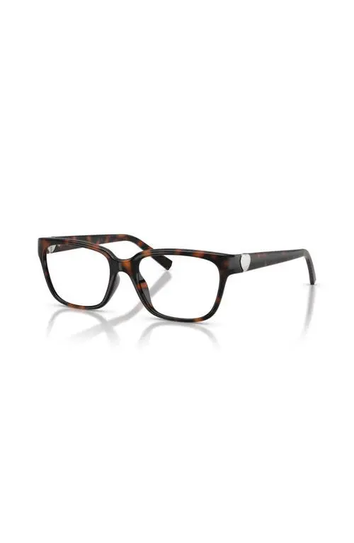 Tiffany & Co. 52mm Rectangle Optical Glasses - Tortoise