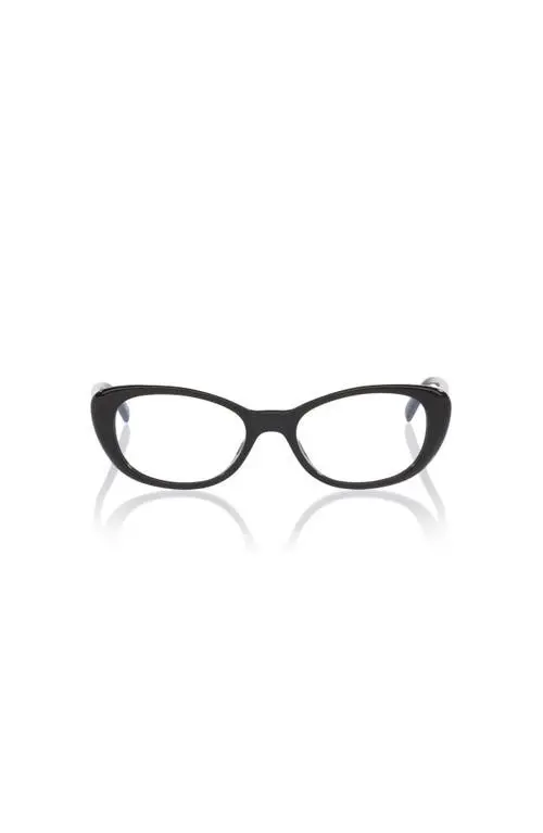 Saint Laurent Cat Eye Optical Glasses - Black