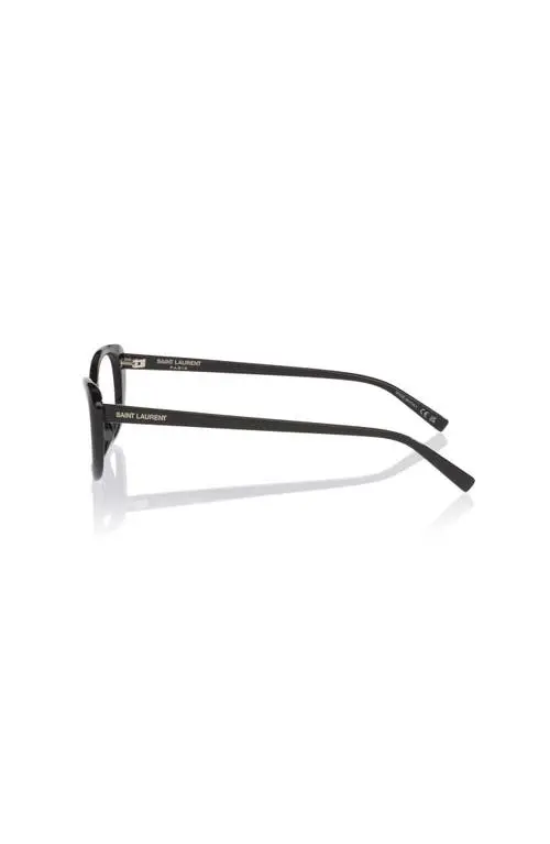 Saint Laurent Cat Eye Optical Glasses - Black