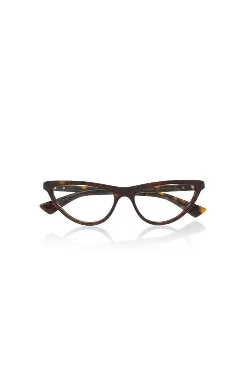 Bottega Veneta 55mm Cat Eye Optical Glasses