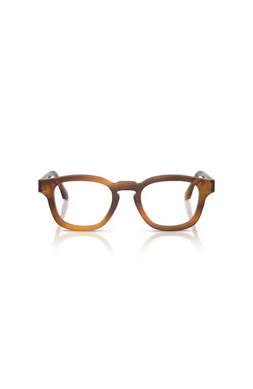 Giorgio Armani 46mm Rectangle Optical Glasses