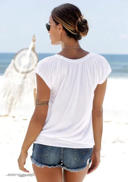 LASCANA V-neck Top