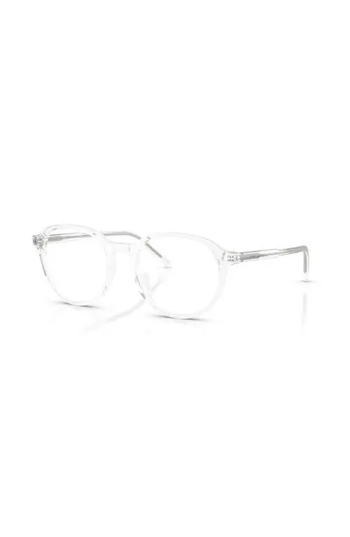 Dolce & Gabbana 50mm Phantos Optical Glasses - Transparent