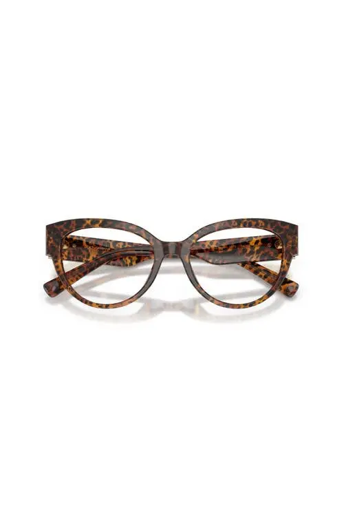 Dolce & Gabbana Cat Eye Acetate Eyeglasses - Brown