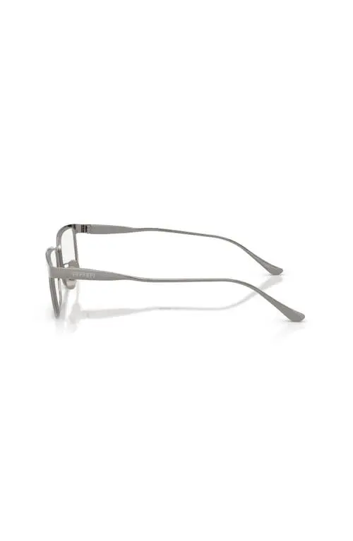 FERRARI 55mm Rectangle Optical Glasses - Grey