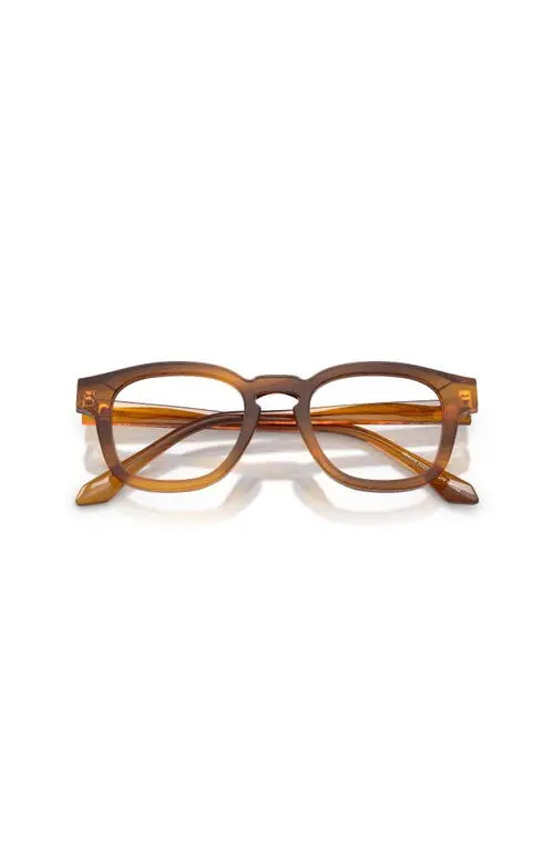Giorgio Armani 48mm Rectangle Optical Glasses