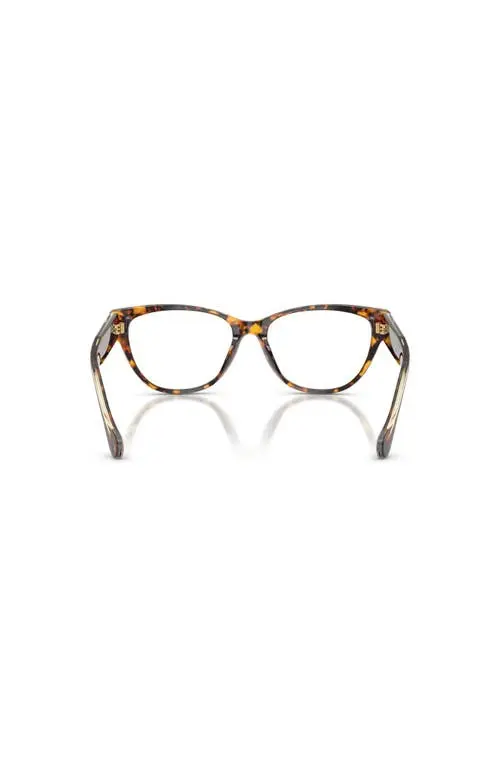 Versace Cat Eye Optical Glasses - Tortoise