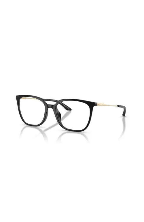 Armani Exchange 52mm Irregular Optical Glasses - Black