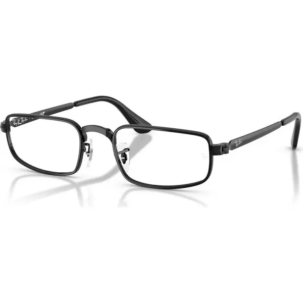 Ray-ban 54mm Oval Optical Glasses - Black