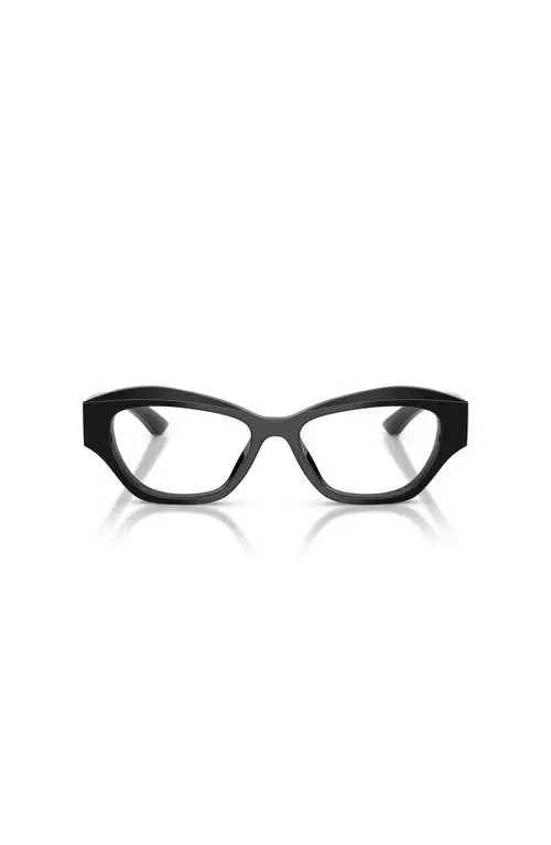 FERRARI 53mm Cat Eye Optical Glasses - Black