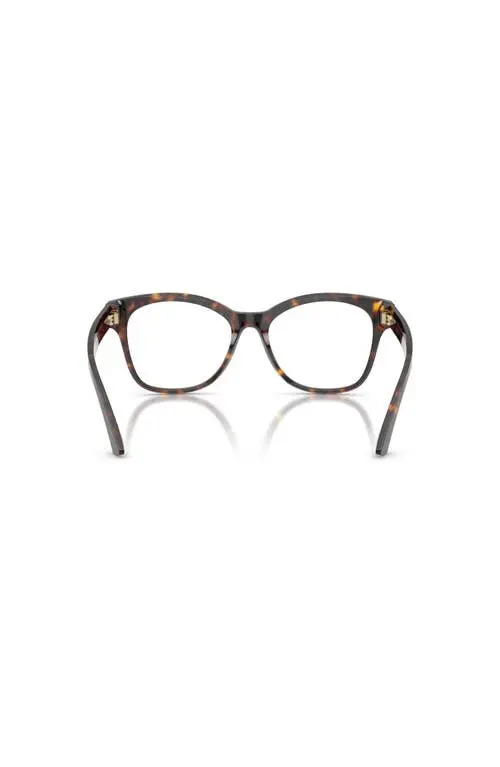 JIMMY CHOO 54mm Square Optical Glasses - Tortoise