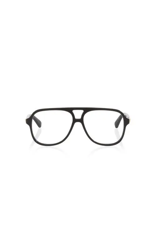 Bottega Veneta Aviator Full Rim Eyeglasses