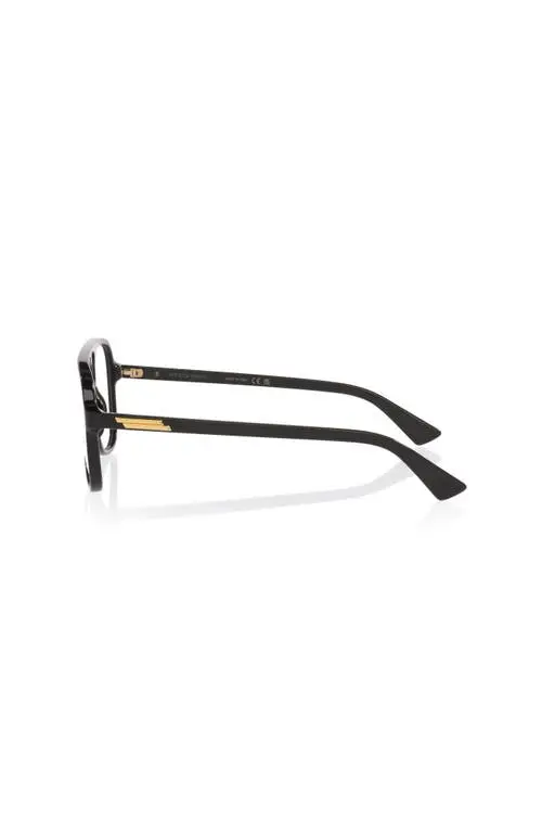 Bottega Veneta Aviator Full Rim Eyeglasses
