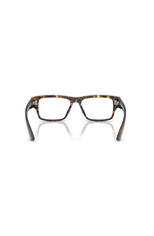 FERRARI 54mm Rectangle Optical Glasses - Tortoise