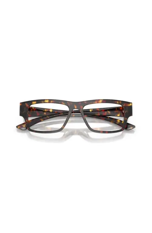 FERRARI 54mm Rectangle Optical Glasses - Tortoise