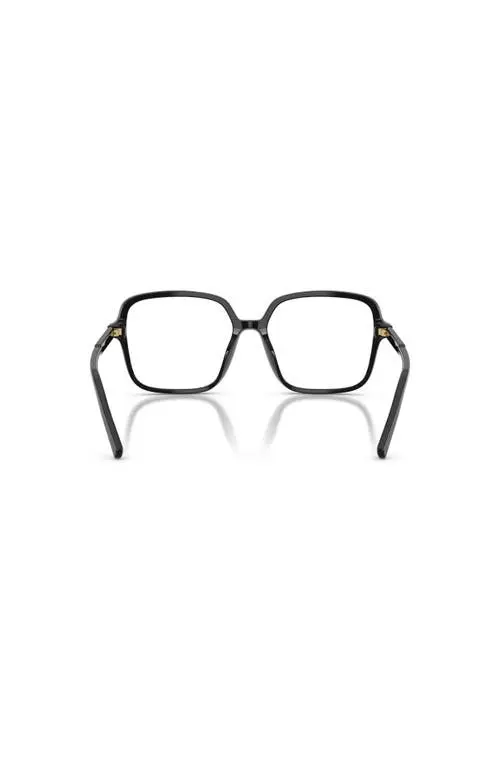 Dolce & Gabbana 53mm Square Optical Glasses - Black