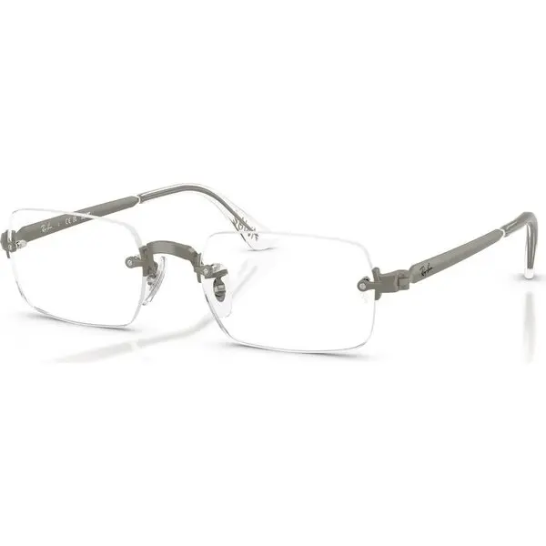 Ray-ban Rectangle Optical Glasses - Grey