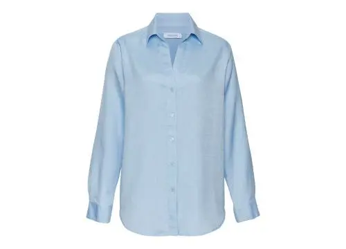 LASCANA Button Down Blouse - Blue