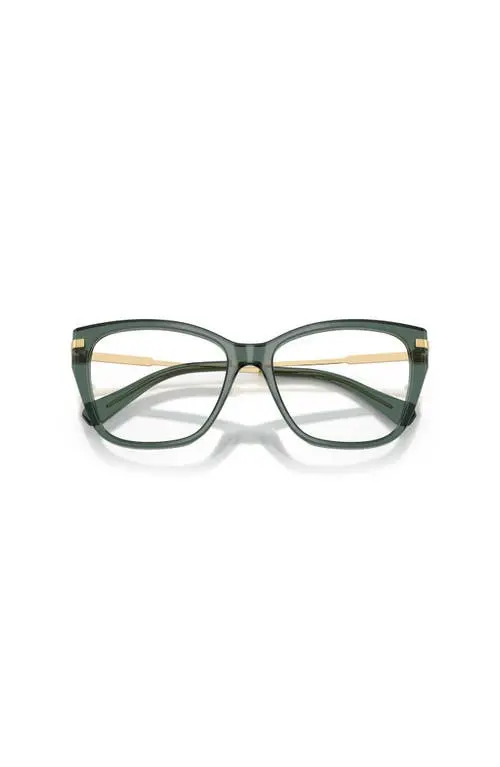SWAROVSKI Cat Eye Optical Glasses - Green