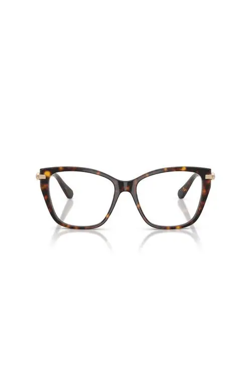 SWAROVSKI Cat Eye Optical Glasses - Tortoise
