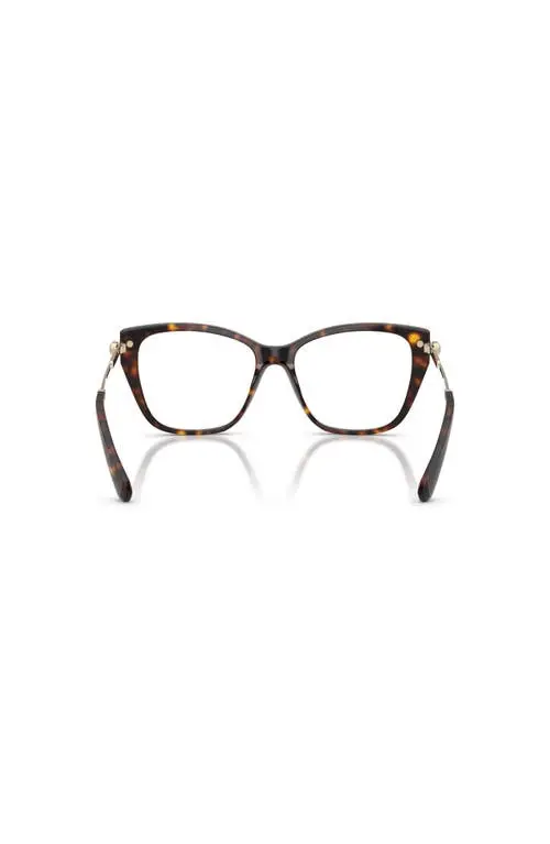 SWAROVSKI Cat Eye Optical Glasses - Tortoise