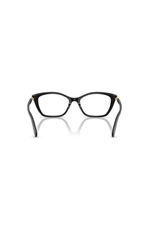 SWAROVSKI Rectangle Optical Glasses - Black