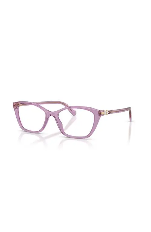 SWAROVSKI 54mm Rectangle Optical Glasses - Violet