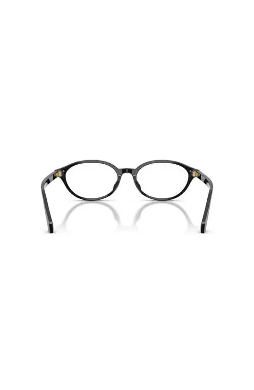 Versace 53mm Oval Optical Glasses