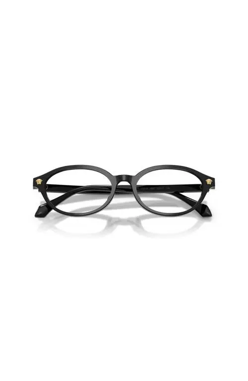 Versace 53mm Oval Optical Glasses