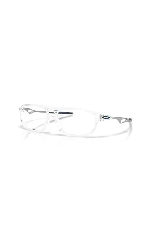 Oakley 53mm Rectangle Optical Glasses - Transparent