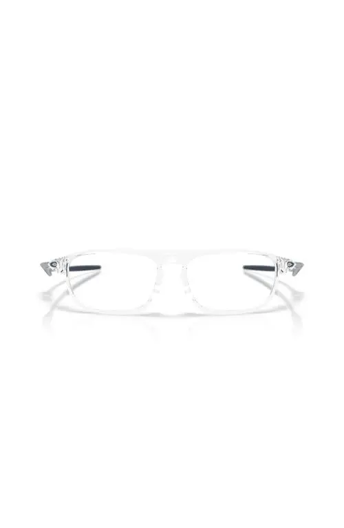 Oakley 53mm Rectangle Optical Glasses - Transparent
