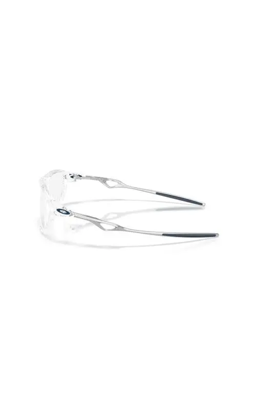 Oakley 53mm Rectangle Optical Glasses - Transparent