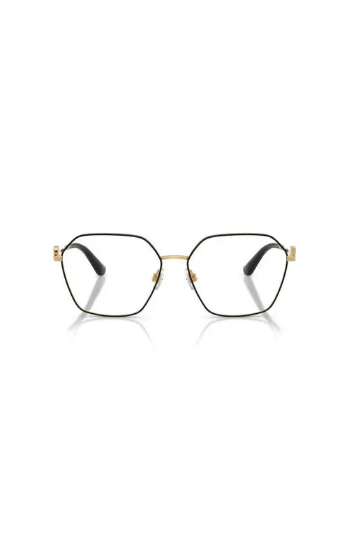 Dolce & Gabbana 56mm Phantos Optical Glasses - Black