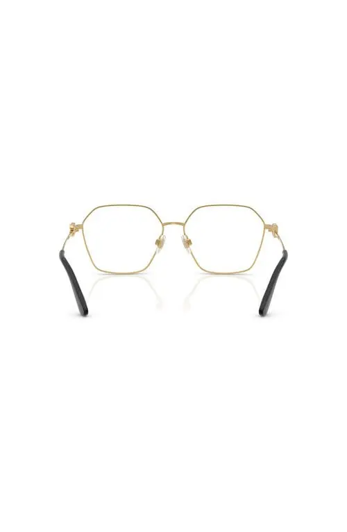 Dolce & Gabbana 56mm Phantos Optical Glasses - Black