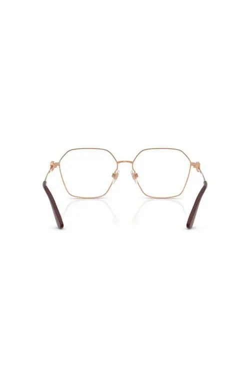 Dolce & Gabbana 56mm Phantos Optical Glasses - Copper
