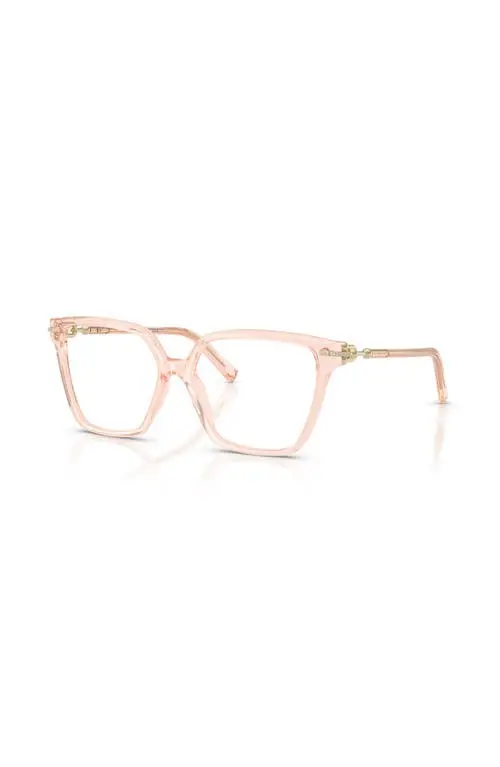 Tiffany & Co. 55mm Square Optical Glasses - Transparent