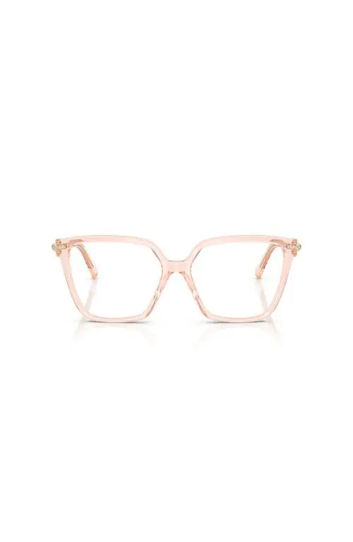 Tiffany & Co. 55mm Square Optical Glasses - Transparent