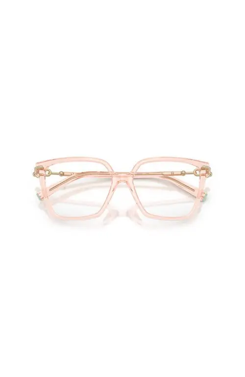 Tiffany & Co. 55mm Square Optical Glasses - Transparent