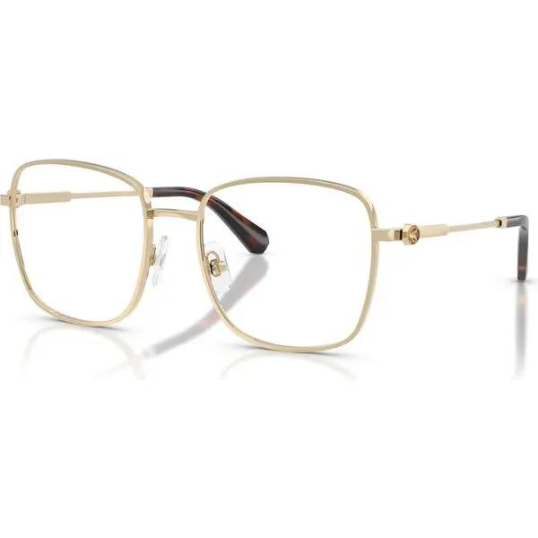 SWAROVSKI 55mm Square Optical Glasses - Gold