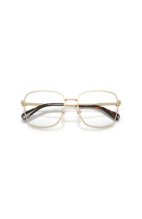 SWAROVSKI 55mm Square Optical Glasses - Gold