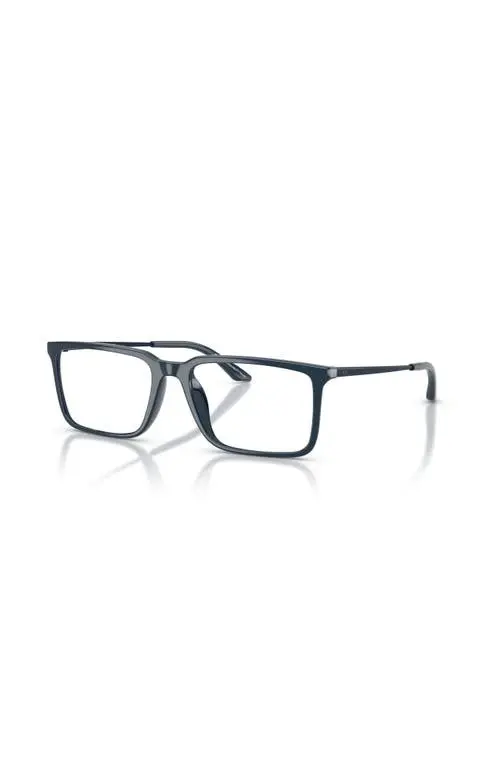 Armani Exchange 54mm Square Optical Glasses - Blue