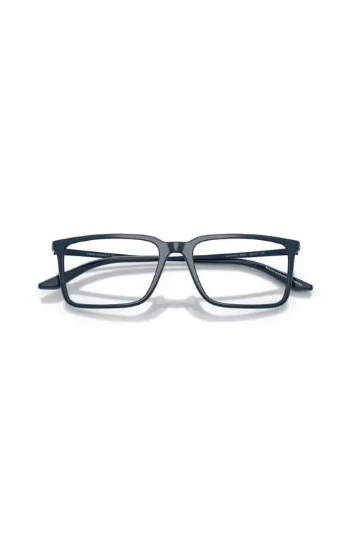 Armani Exchange 54mm Square Optical Glasses - Blue